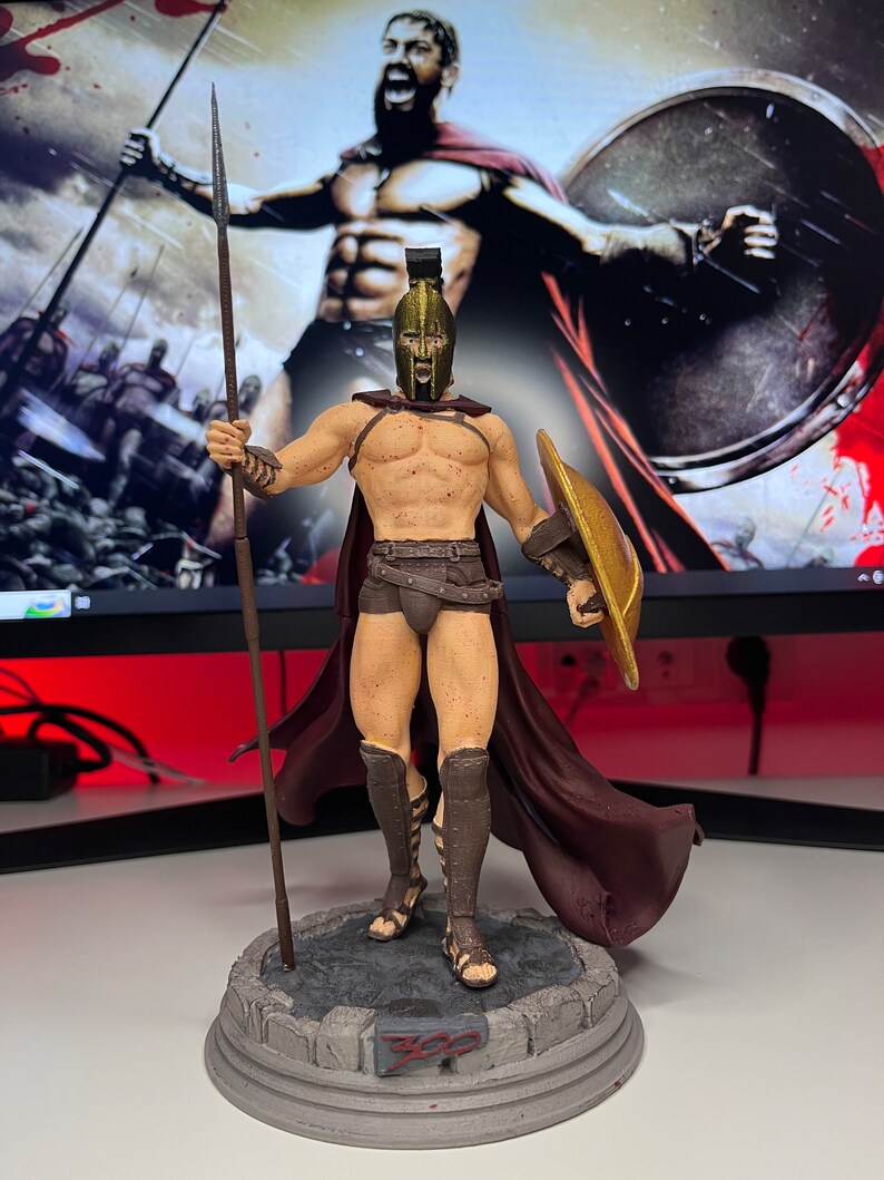 300 SPARTANS LEONİDAS FİGURE - Etsy