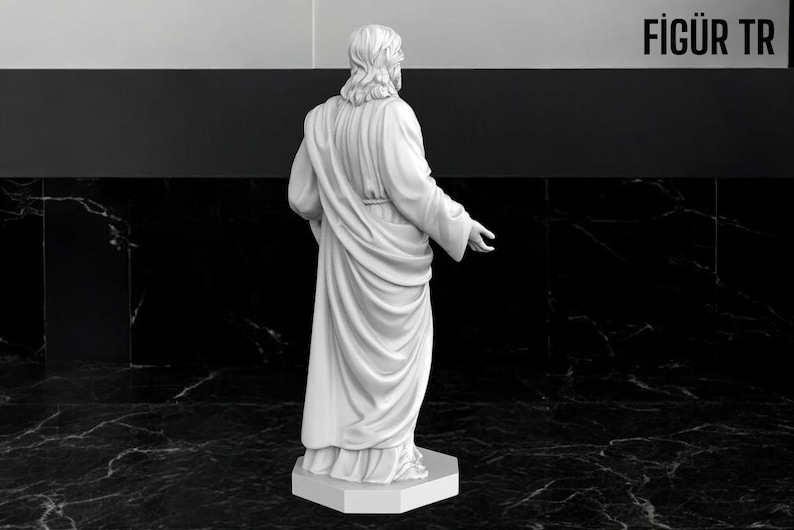 Jesus Christ - 3D Print Stl File - Figür TR - Etsy