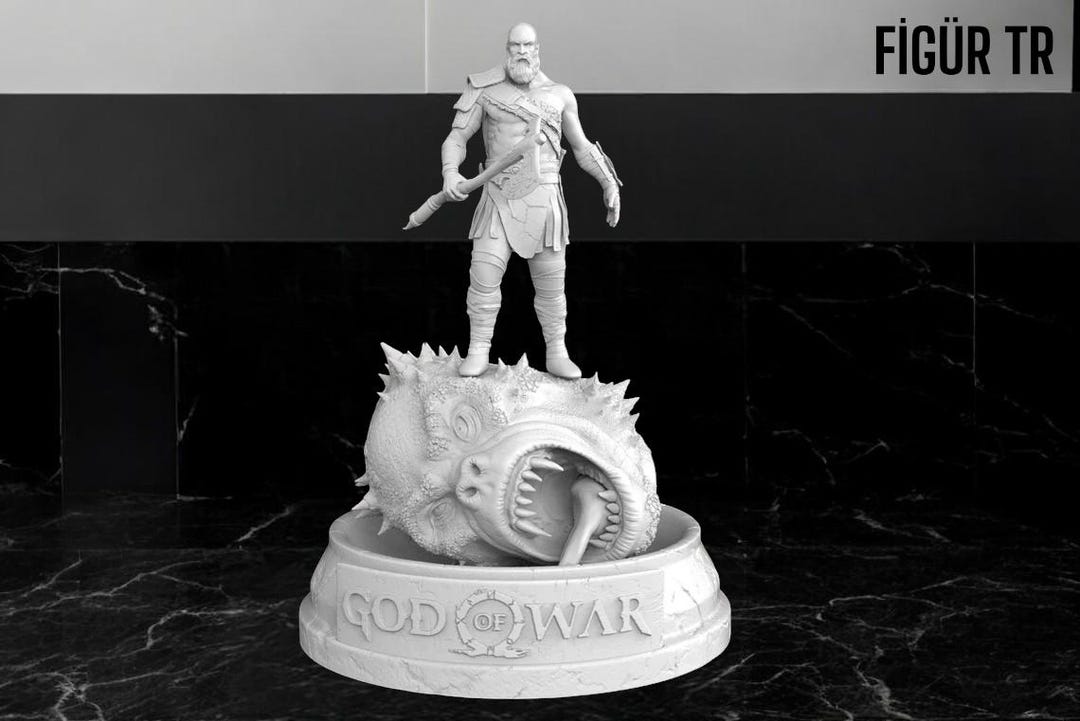 Kratos (god of War) - 3D Print Stl File - Figür TR - Etsy