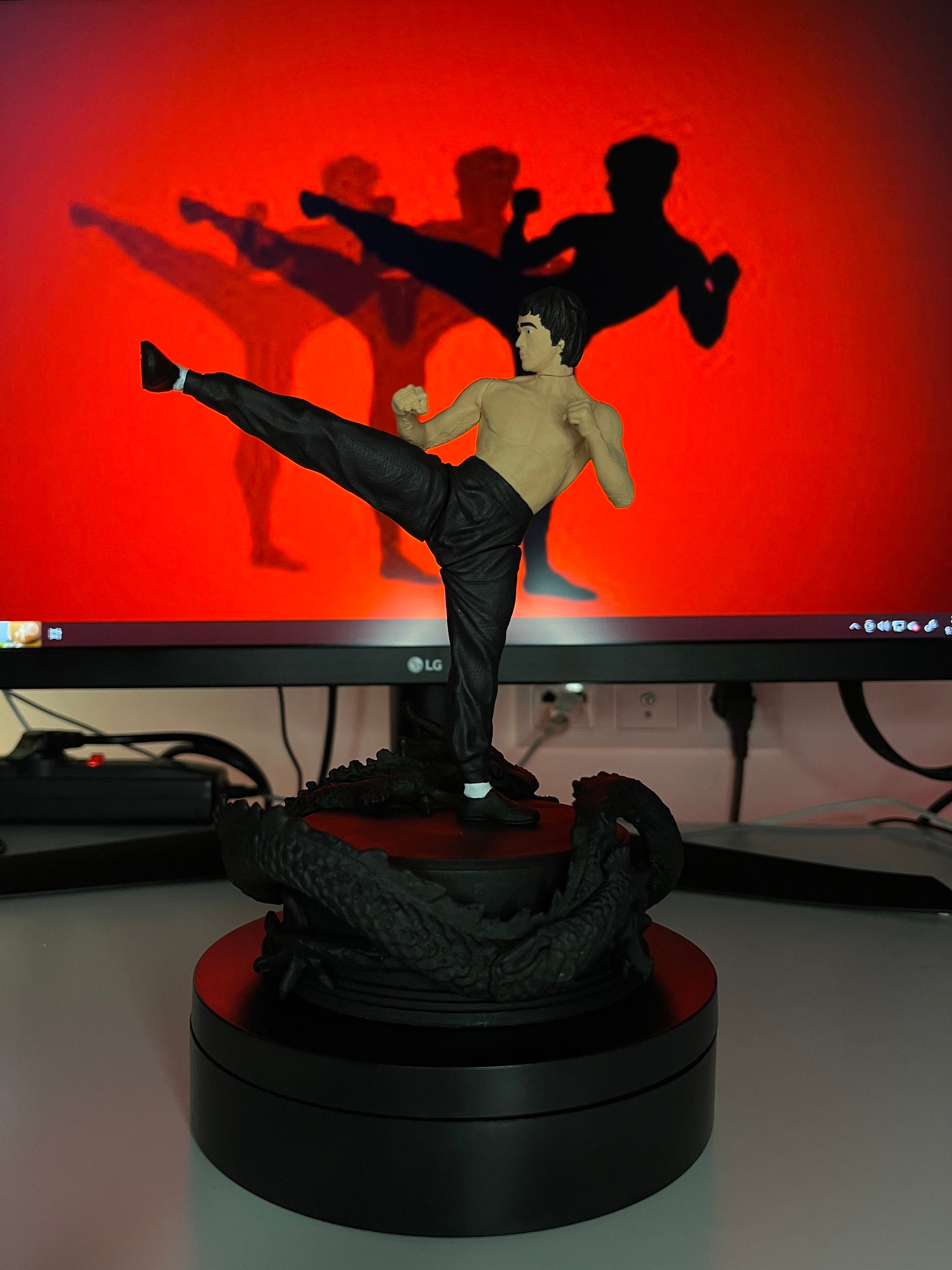 BRUCE LEE FİGURE - Etsy