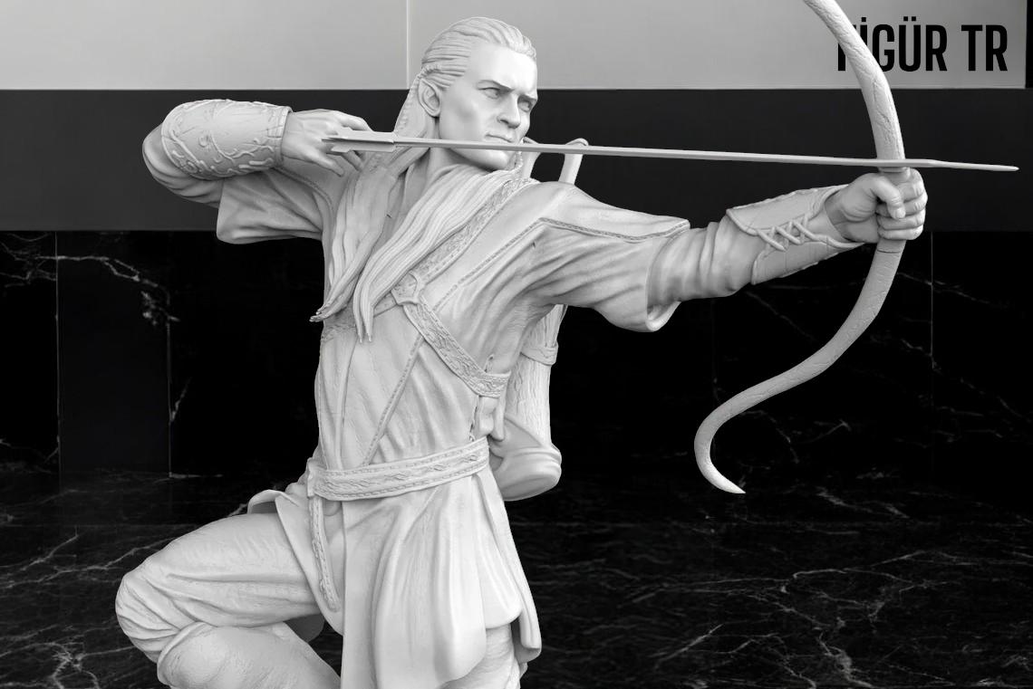 Legolas ( the Lord of Rings) - 3D Print Stl File - Figür TR - Etsy