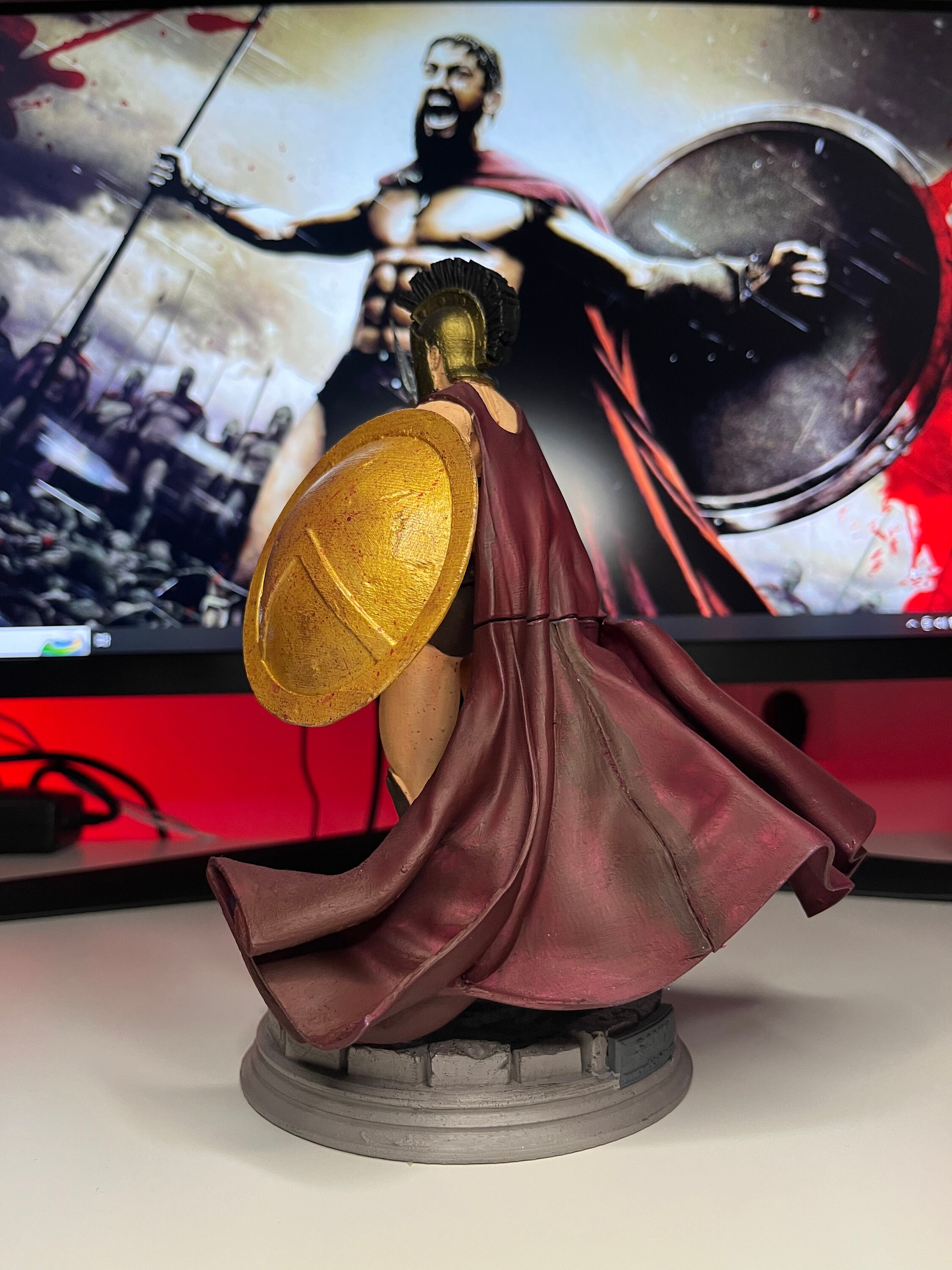 300 SPARTANS LEONİDAS FİGURE - Etsy