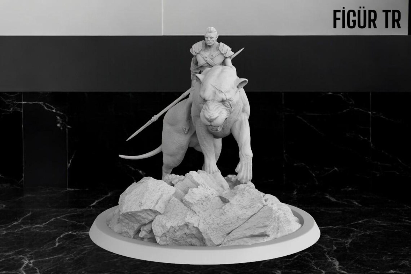 Mounted Orc ( the Lord of Rings ) - 3D Print Stl File - Figür TR - Etsy