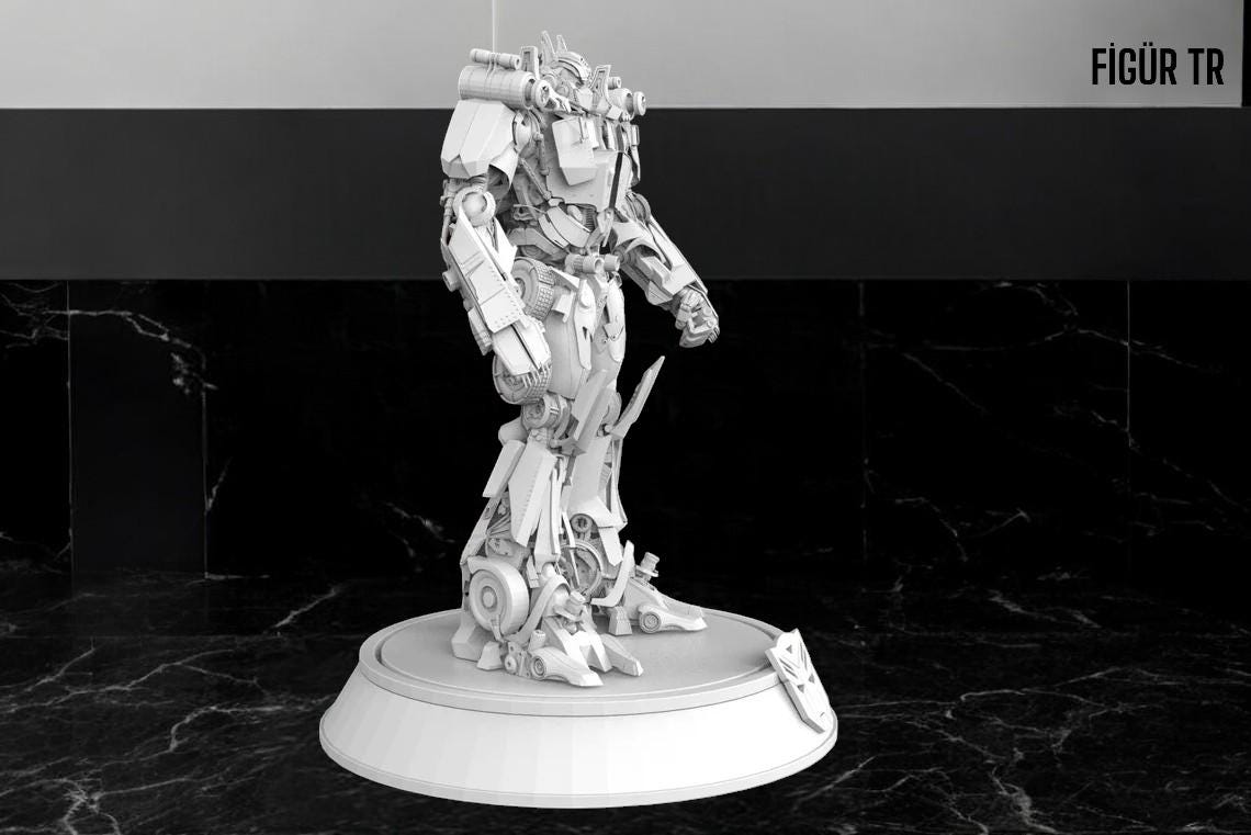 Optimus Prime ( Transformers ) 3D Print Stl File - Figür TR - Etsy