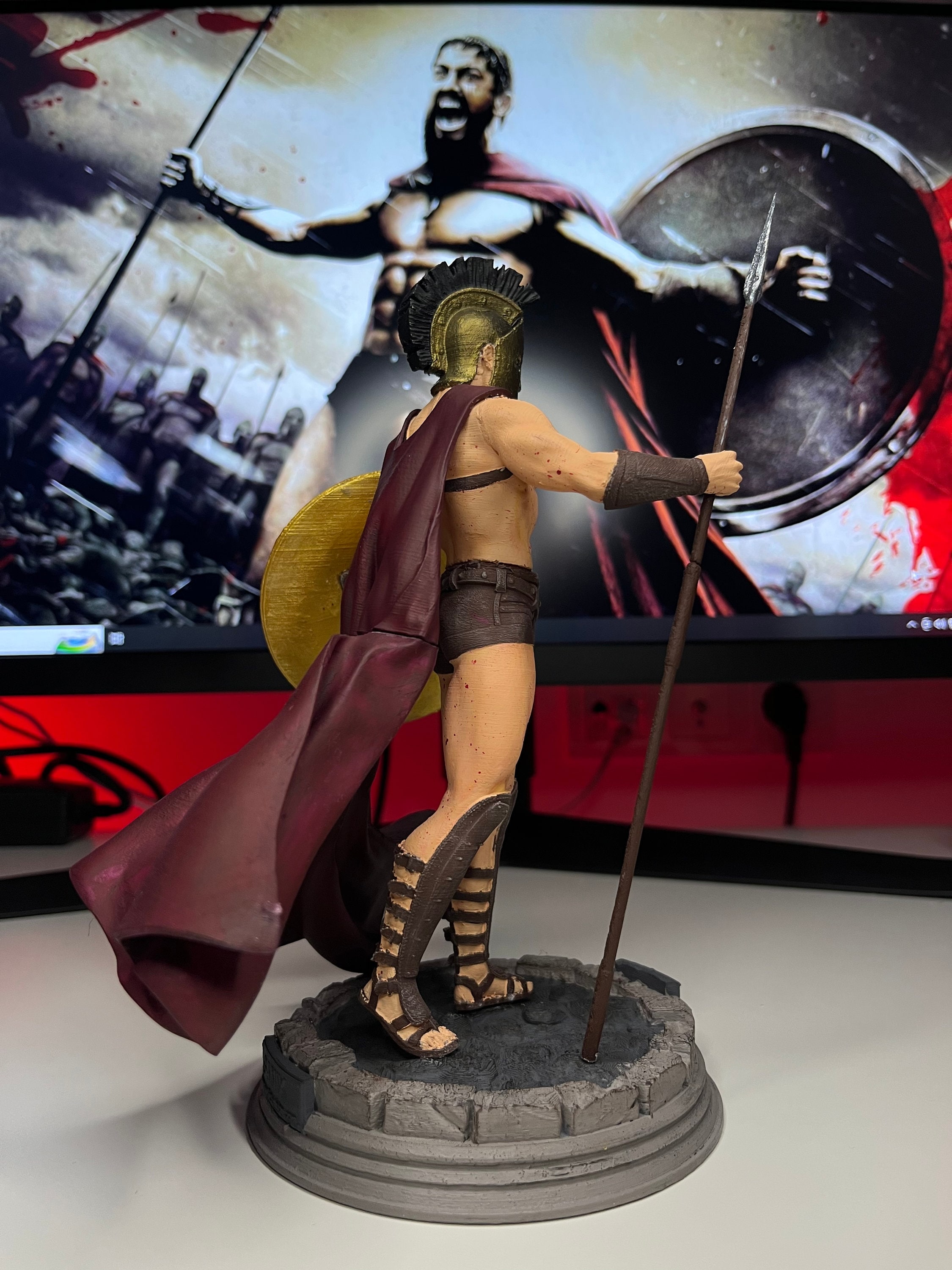 300 SPARTANS LEONİDAS FİGURE - Etsy