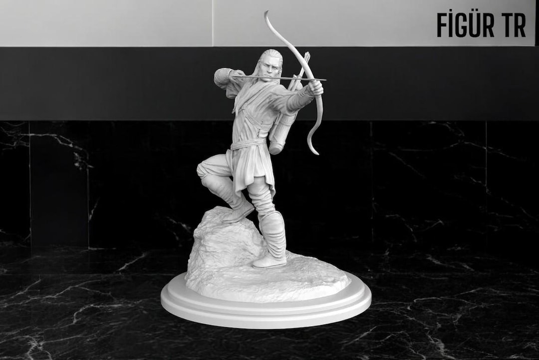 Legolas ( the Lord of Rings) - 3D Print Stl File - Figür TR - Etsy