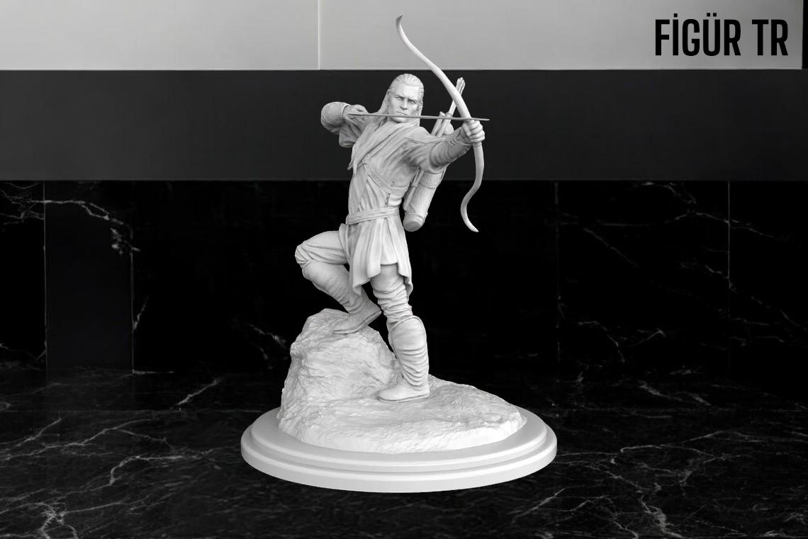 Legolas ( the Lord of Rings) - 3D Print Stl File - Figür TR - Etsy