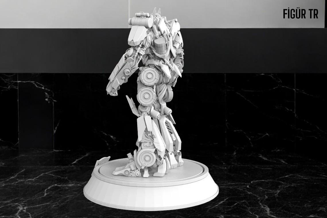 Optimus Prime ( Transformers ) 3D Print Stl File - Figür TR - Etsy