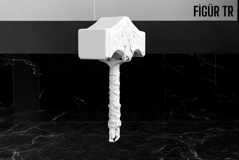 Mjolnir , Thor ( Marvel ) - 3D Print Stl File - Figür TR - Etsy