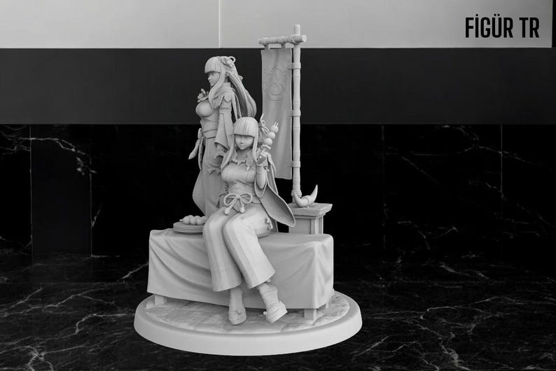 Hinoa and Milito 3D Print Stl File Figür TR - Etsy