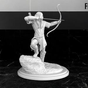 Legolas ( the Lord of Rings) - 3D Print Stl File - Figür TR - Etsy