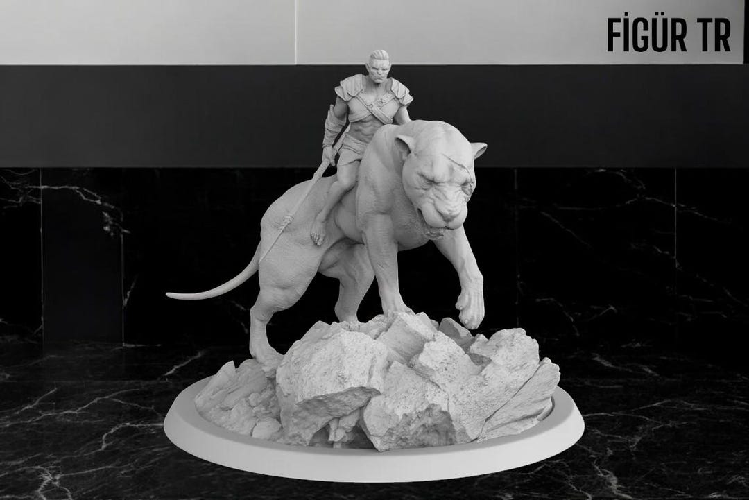 Mounted Orc ( the Lord of Rings ) - 3D Print Stl File - Figür TR - Etsy