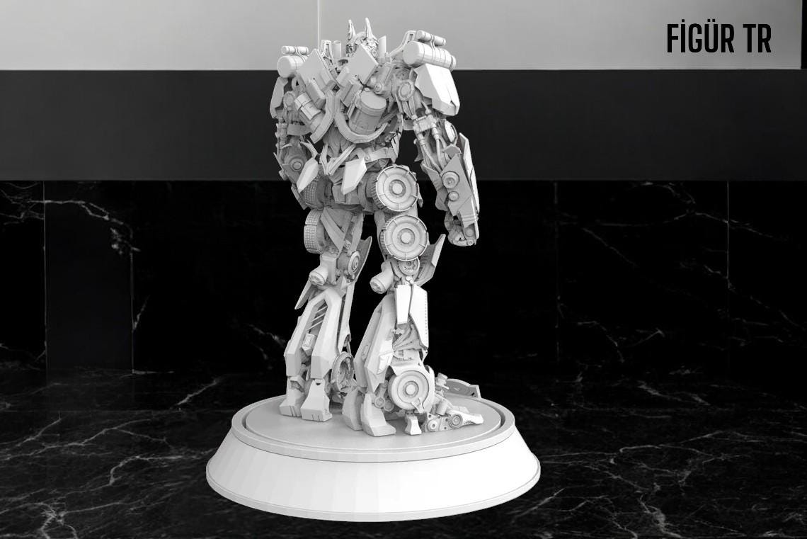 Optimus Prime ( Transformers ) 3D Print Stl File - Figür TR - Etsy