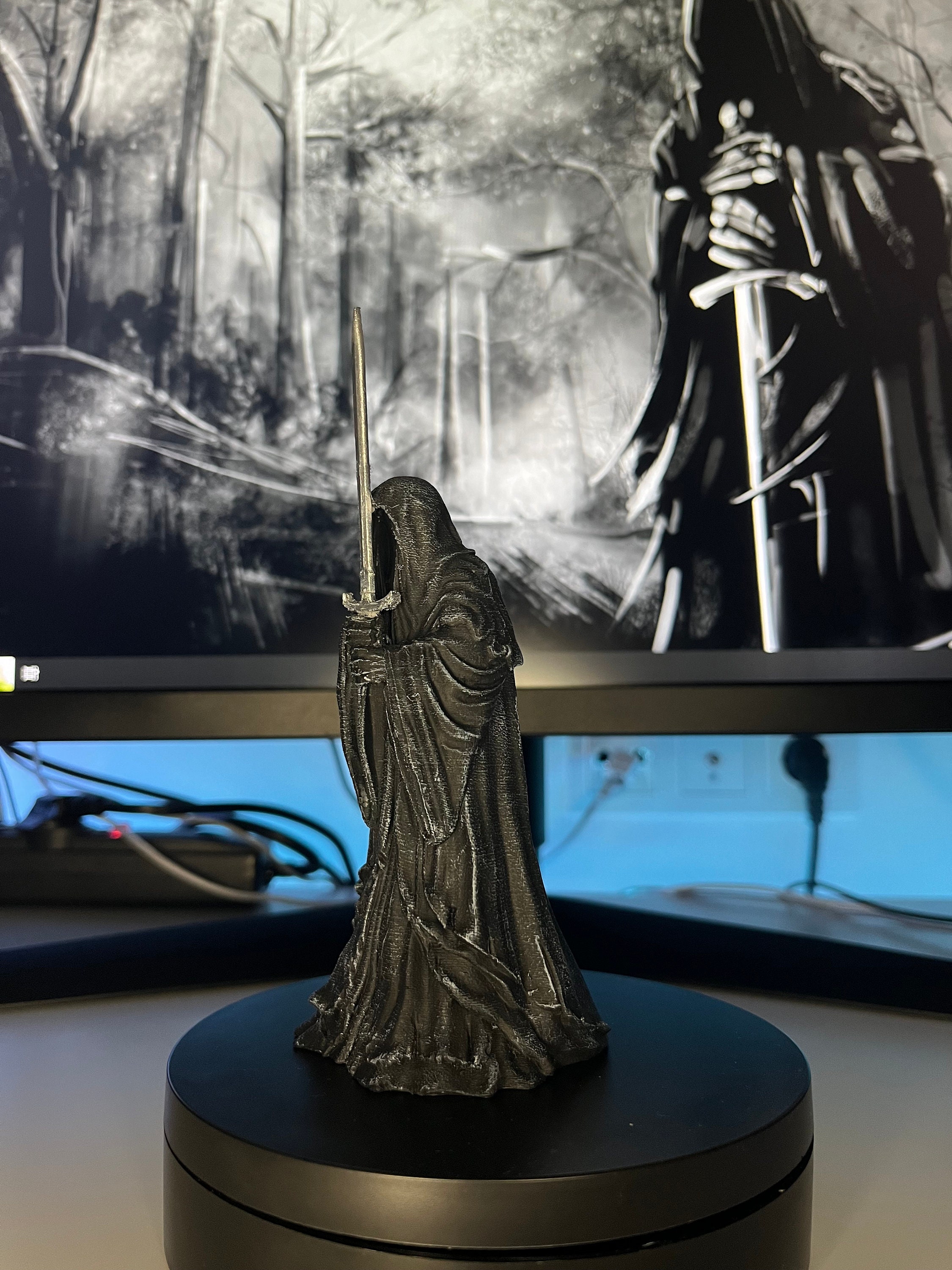 Nazgul Figure Lord of the Rings Figure - Etsy