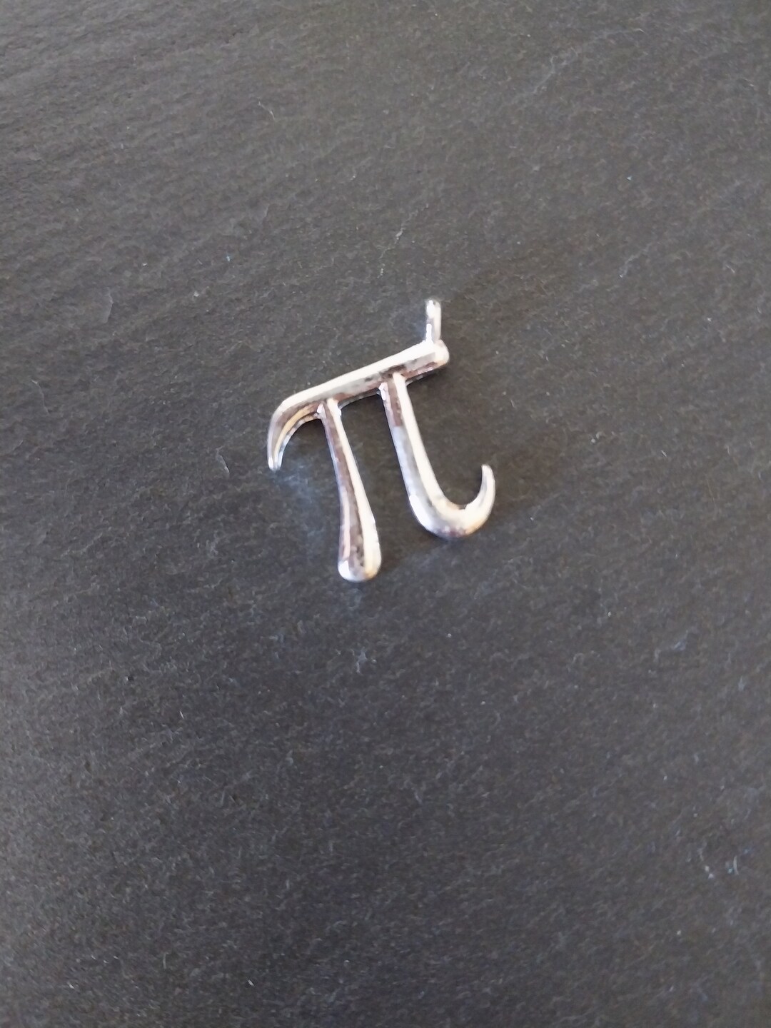 5 Pi Math Symbol Charms, Pi Symbol Pendants, Silver Plated - Etsy