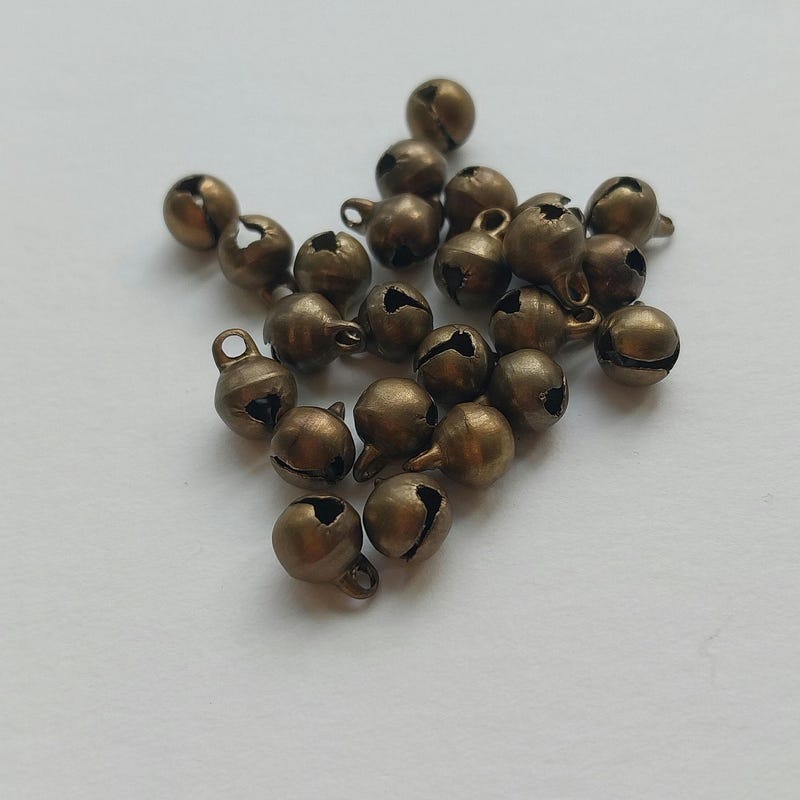 Brass Tiny Bells - Etsy UK