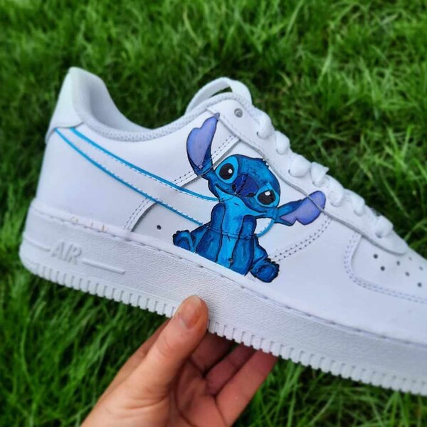 Stitch Nike Air Force - Etsy