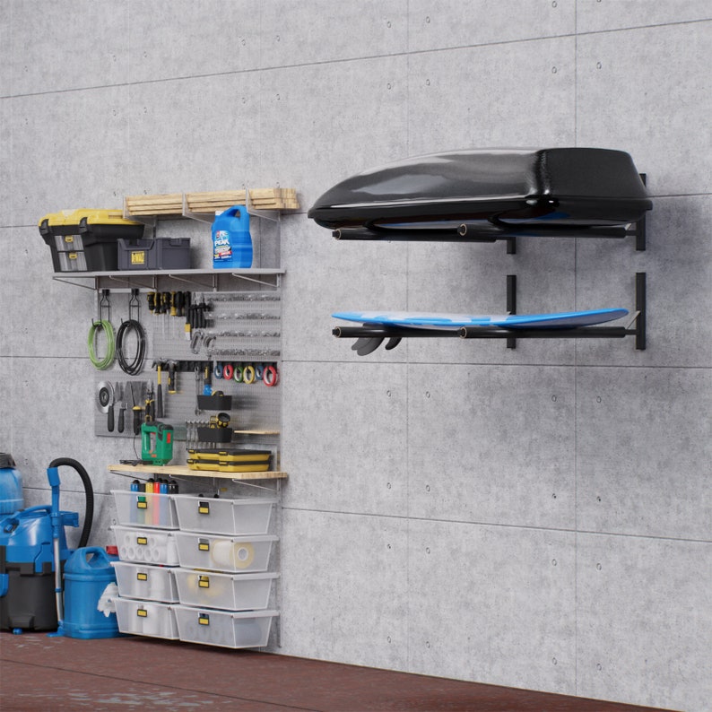 QLS Roof Box Wall Mount 82 Cm Made of Steel for Storing Roof Boxes ...