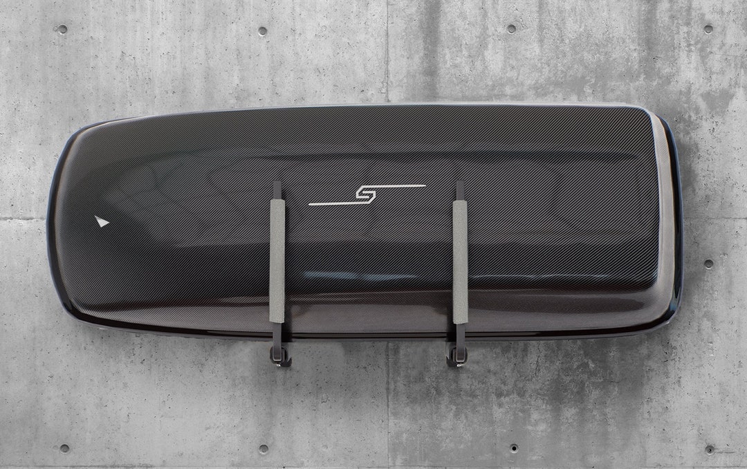 Roof Box QLS BOX1 Wall Mount Bracket for Storage of Roof Boxes, Garden ...
