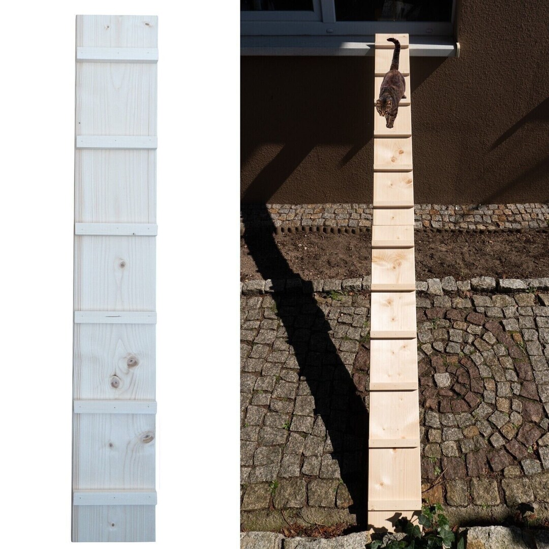 Cat Ladder Cat Stairs Cat Step Balcony Window Stairs Outside Outdoor ...