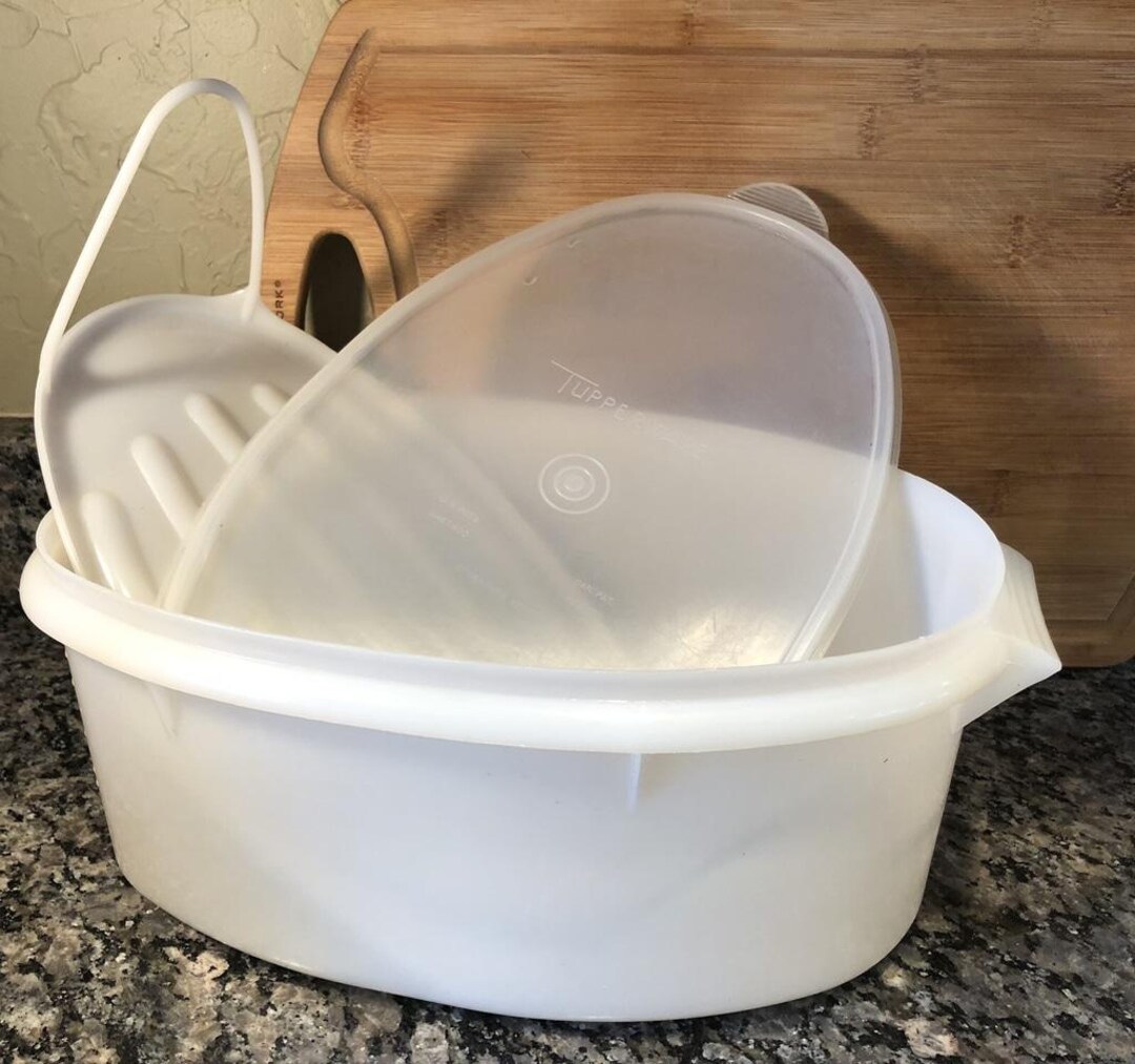 Tupperware Vintage Ham Roast Turkey Chicken Flavor Saver Keeper ...