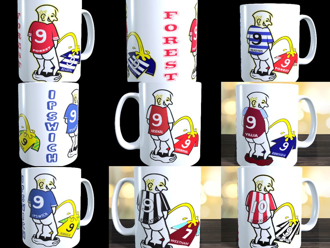 United Pee on Mix 1 Novelty Mug / Football Pee on Mug / Fan - Etsy