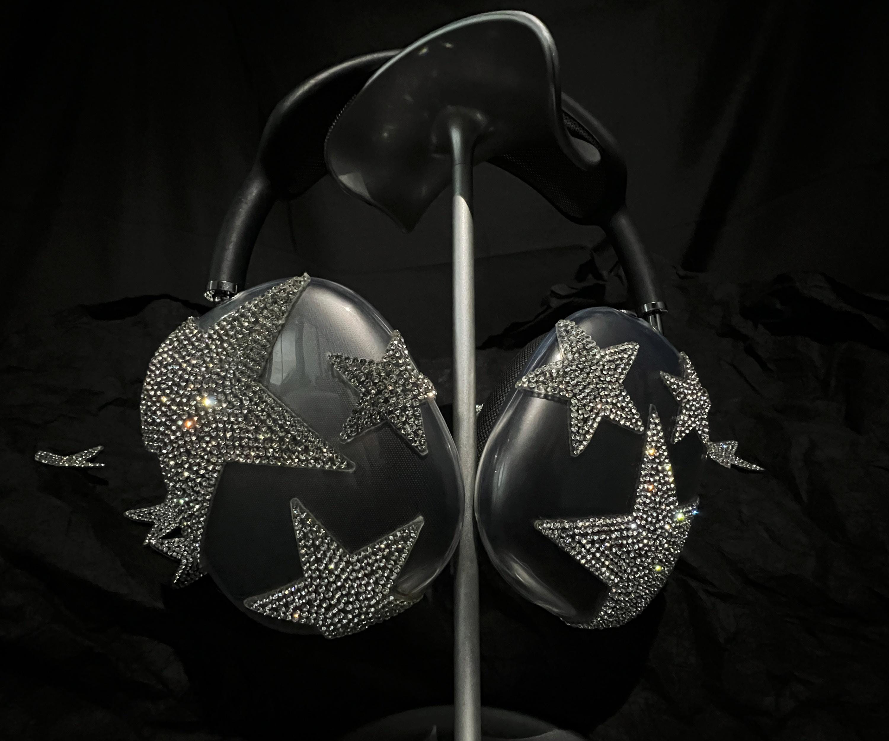 Handmade Luxury Diamond - Encrusted Stars Headphone Case,airpods Max ...