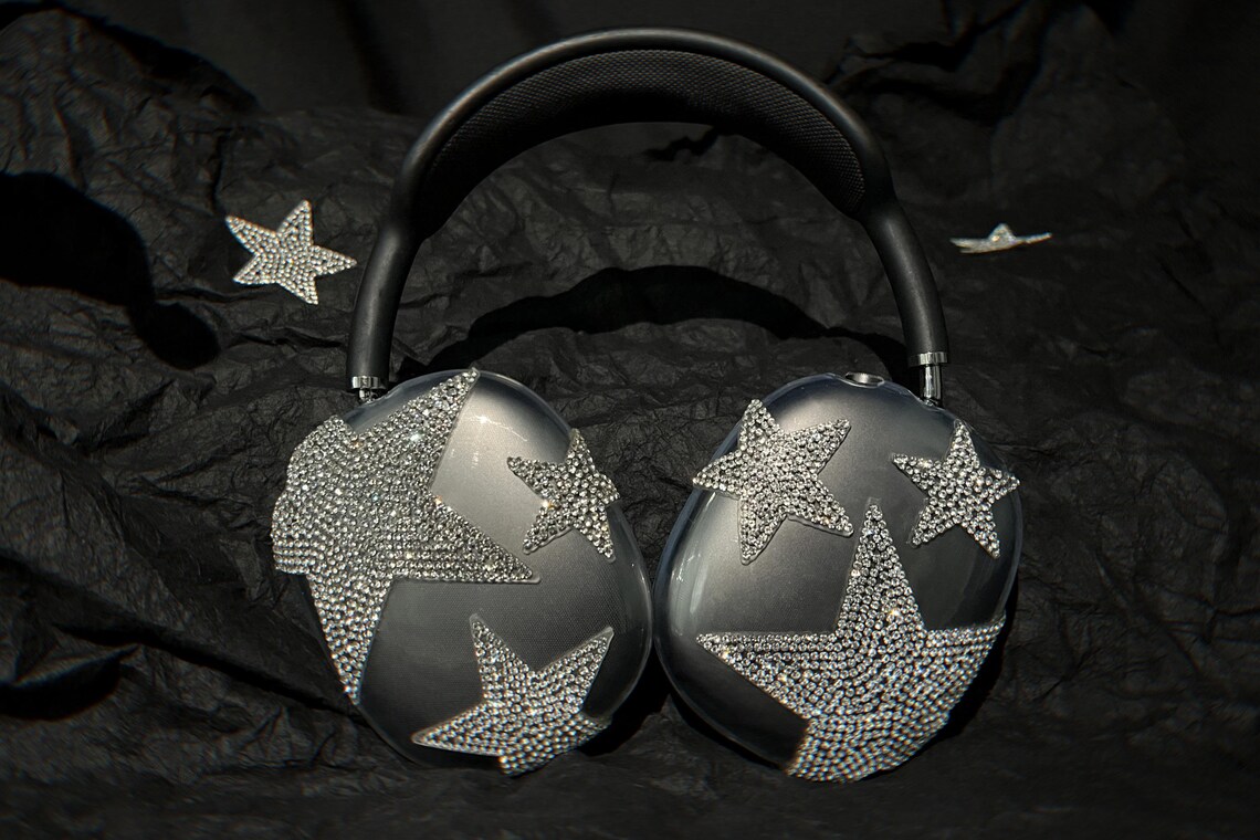 Handmade Luxury Diamond Encrusted Stars Headphone Case,airpods Max ...