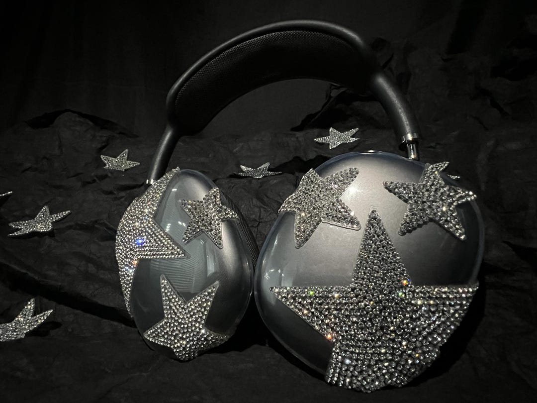 Handmade Luxury Diamond - Encrusted Stars Headphone Case,airpods Max ...
