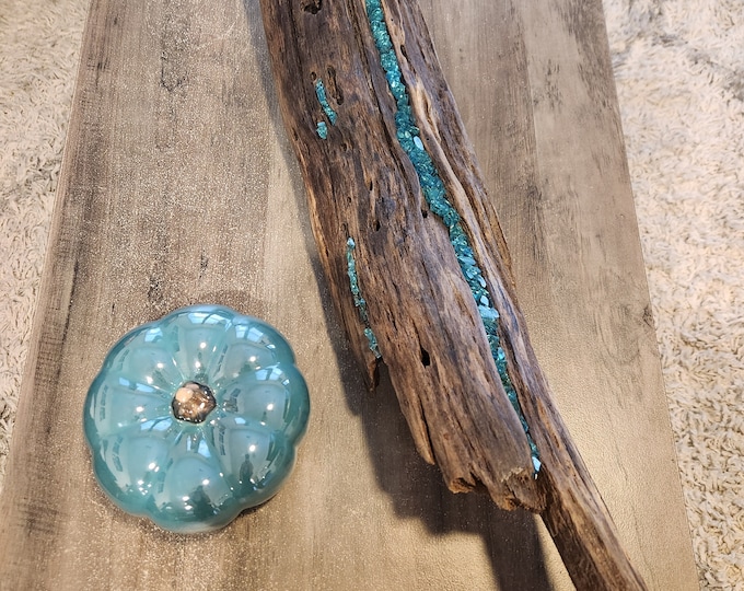 Custom Round Epoxy Dining Table Top - Unique Wood & Epoxy River Design ...