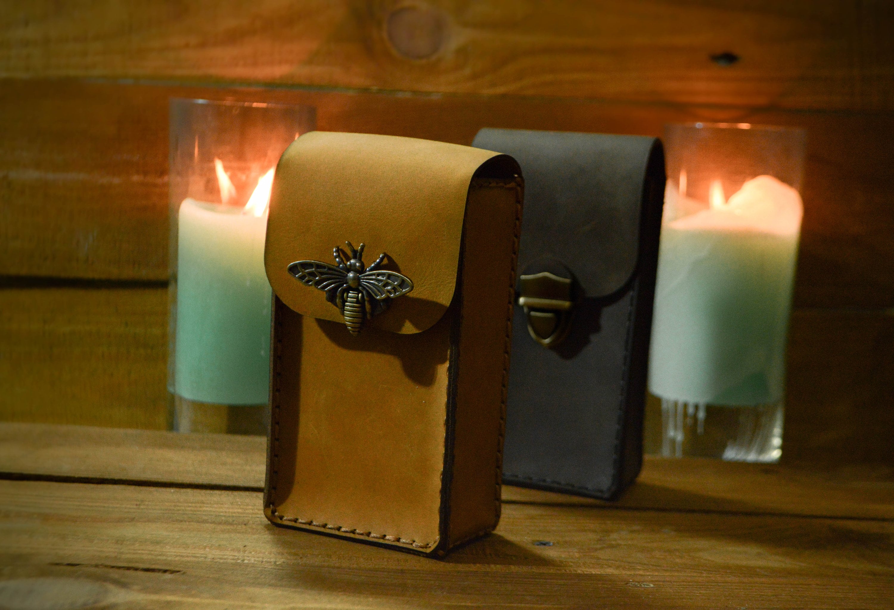 Custom Leather Tarot Card Case, Personalized Tarot Case, Tarot Case ...