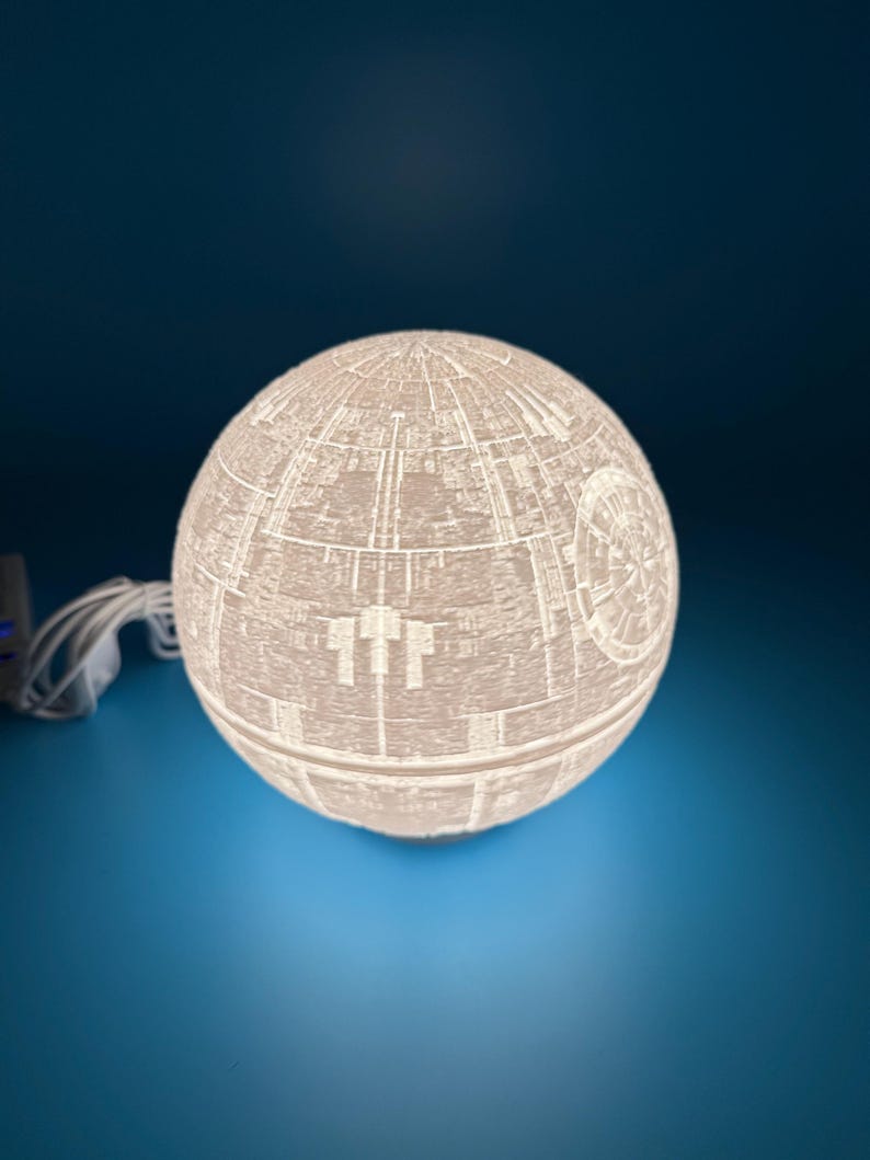 Death Star Lamp Star Wars 3D 3D Printed - Etsy Australia