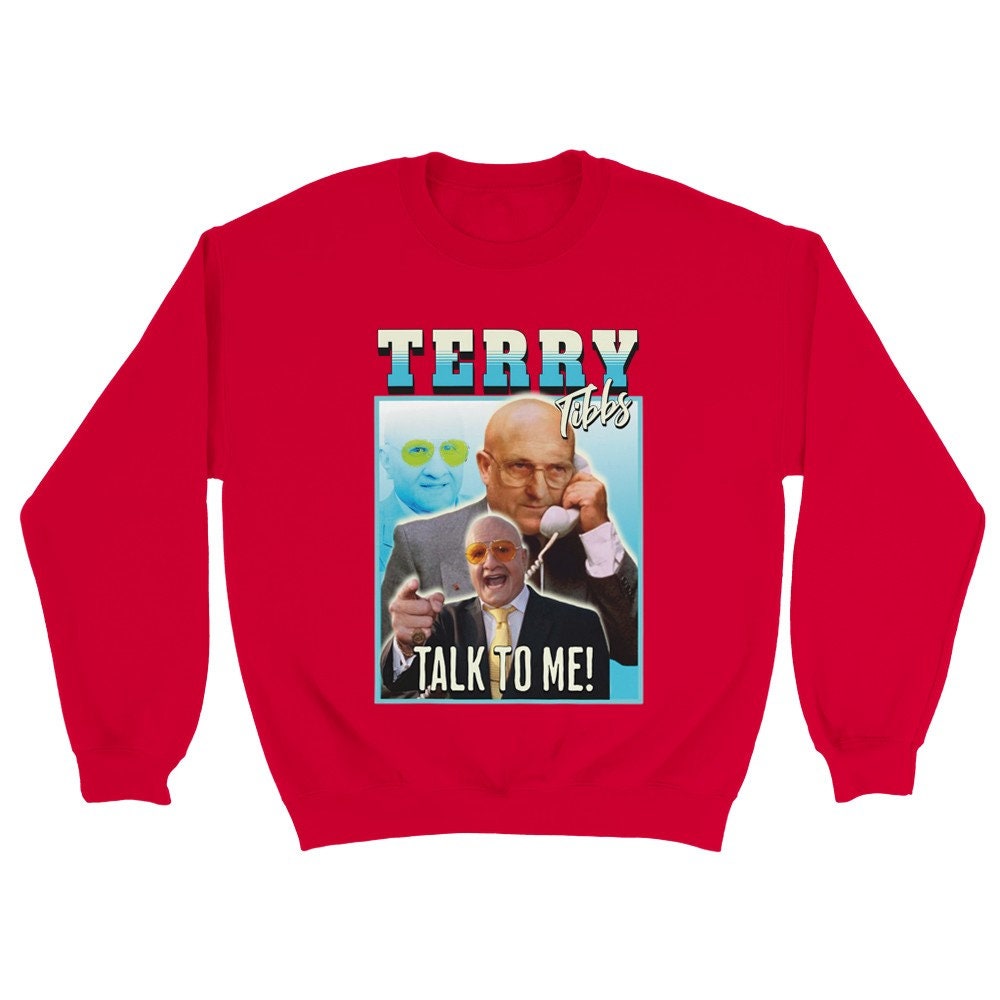 Fonejacker Terry Tibbs Homage Sweatshirt, Talk to Me Comedy TV Show ...