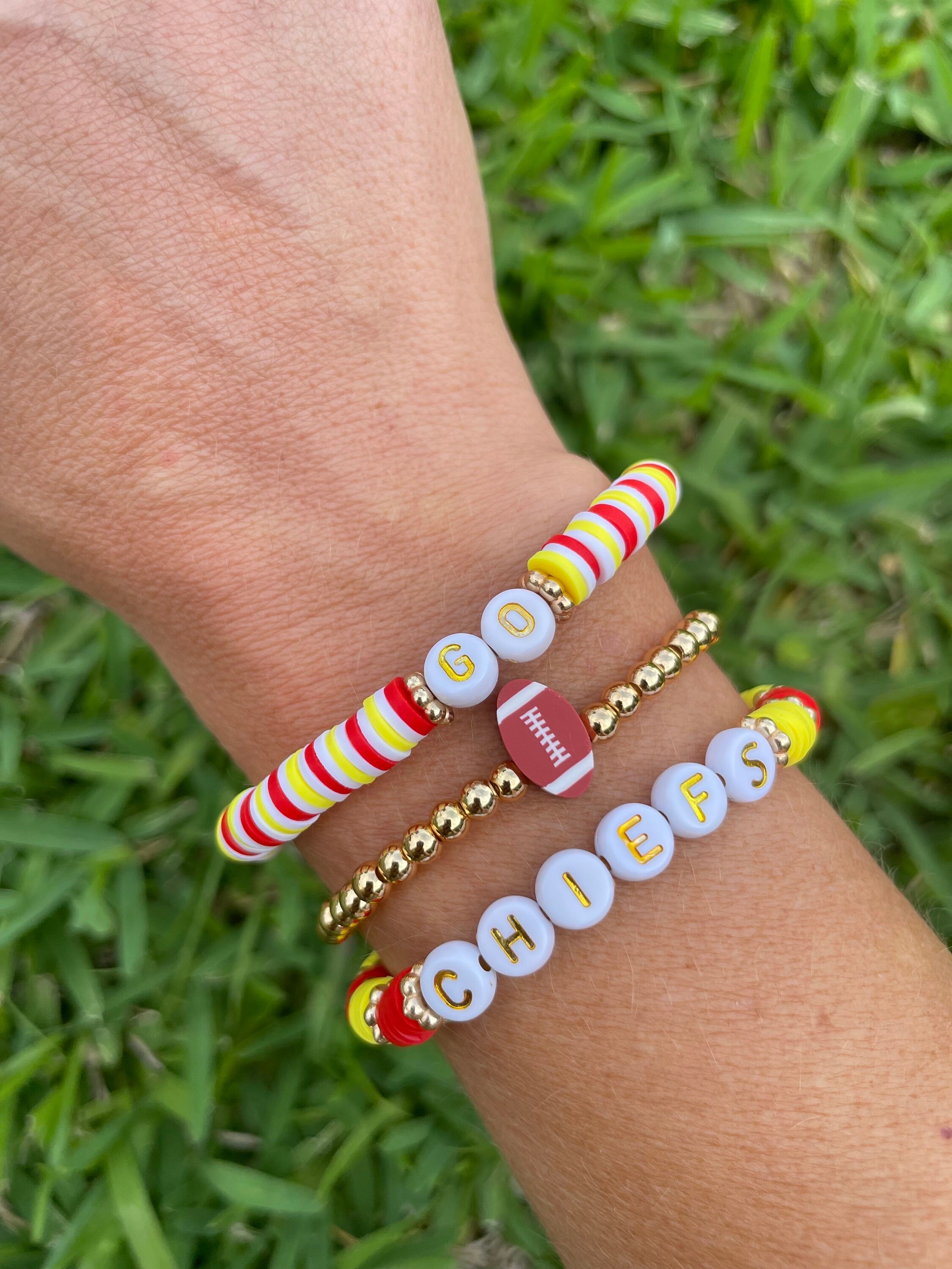 Kansas City Chiefs Football Friendship Bracelets - Etsy
