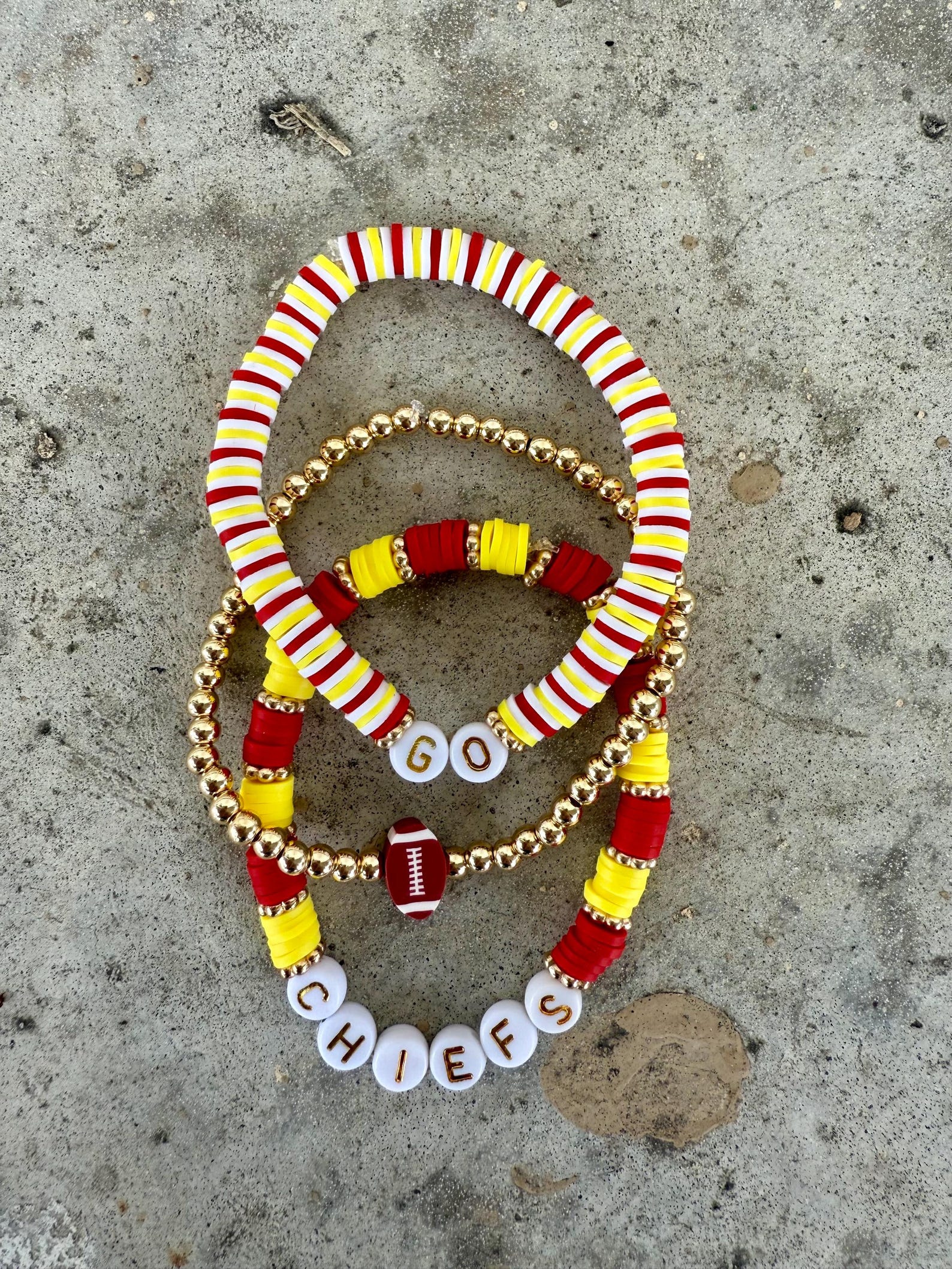 Kansas City Chiefs Football Friendship Bracelets - Etsy