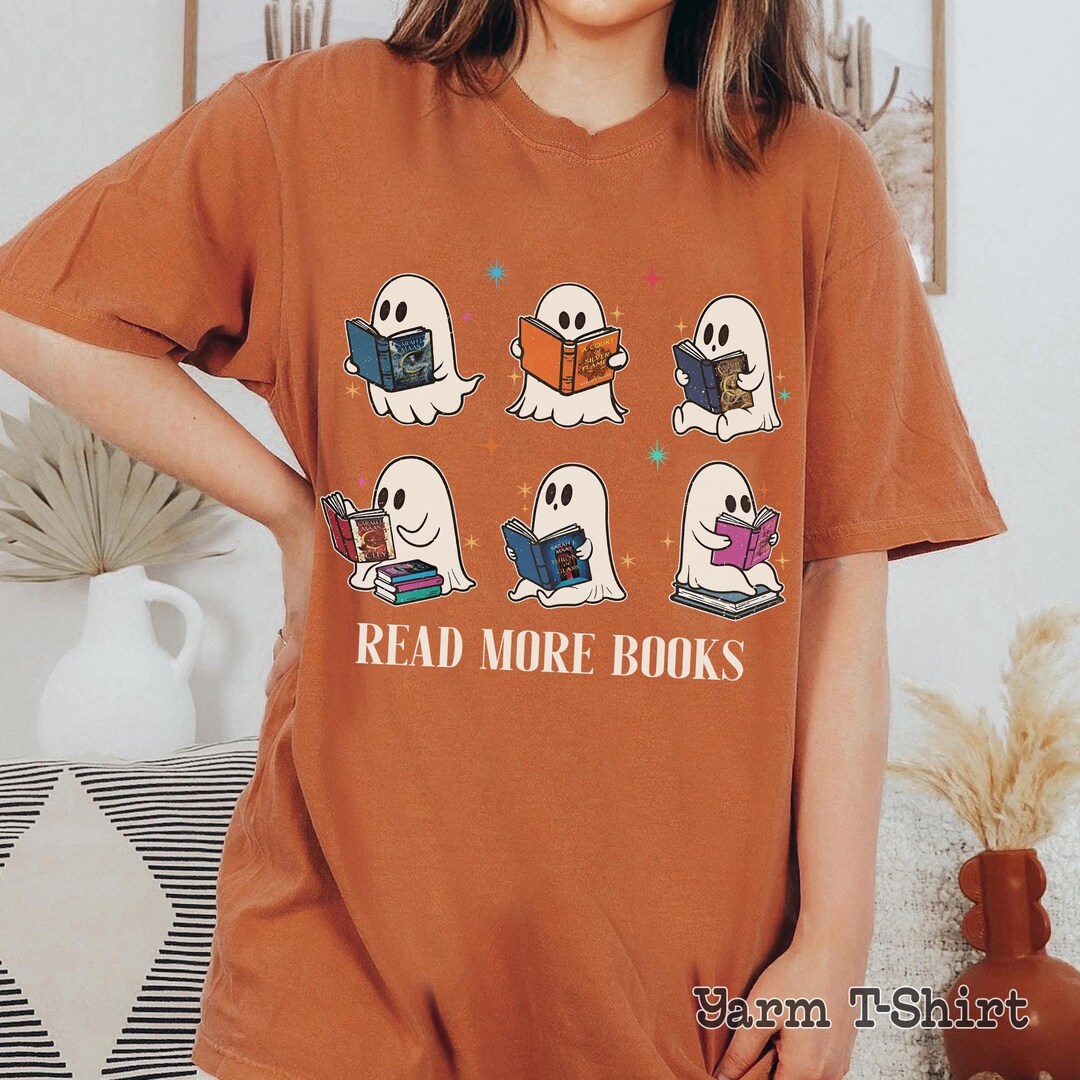 Acotar Ghost Sweatshirt, Throne of Glass Ghost Shirt, Book Ghost Shirt ...
