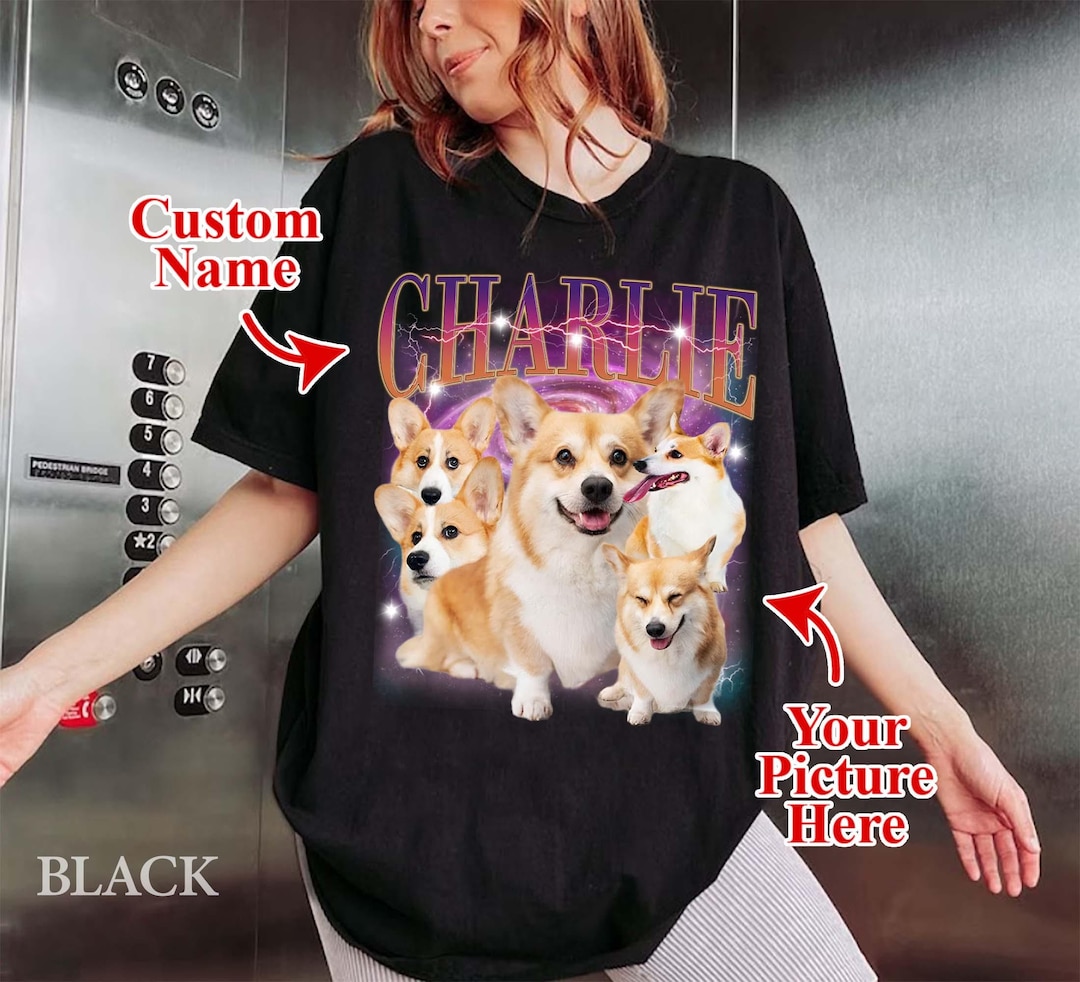 Comfort Colors Custom Bootleg Rap Pet Shirt, Dog Personalized Bootleg ...