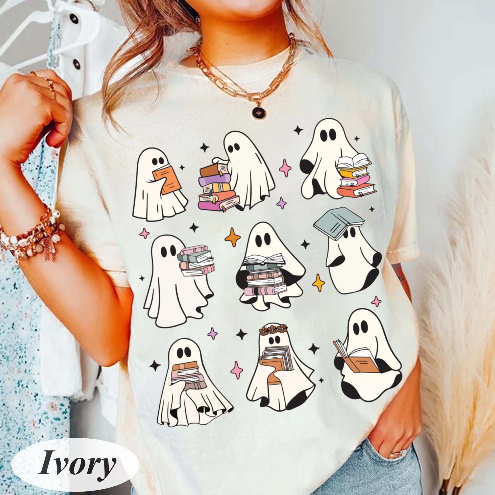 Acotar Throne of Glass Ghost Shirt, Ghost Reading Shirt, Acotar ...