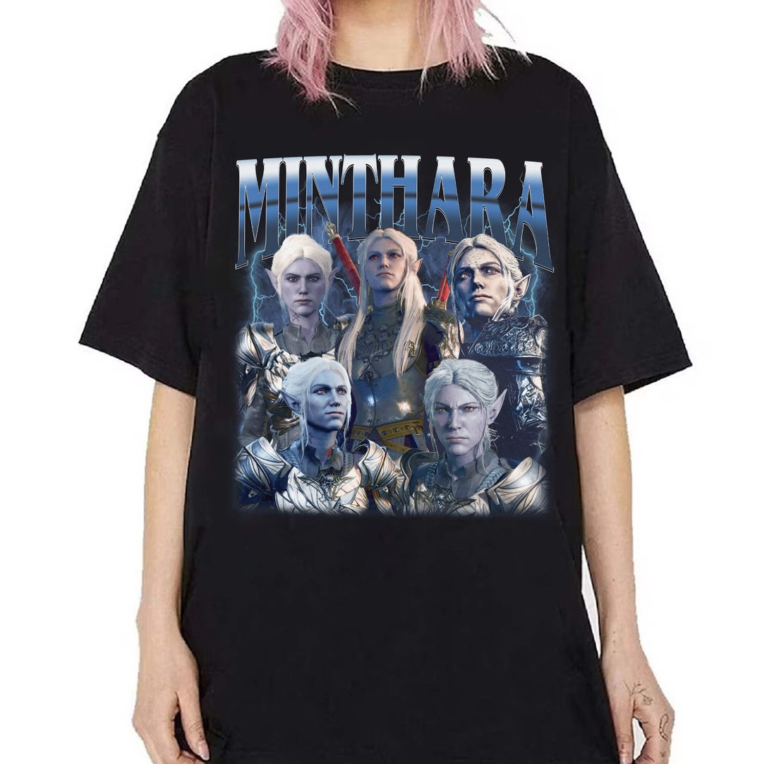Limited Minthara Baldur's Gate 3 Vintage Shirt, Retro Minthara Shirt ...