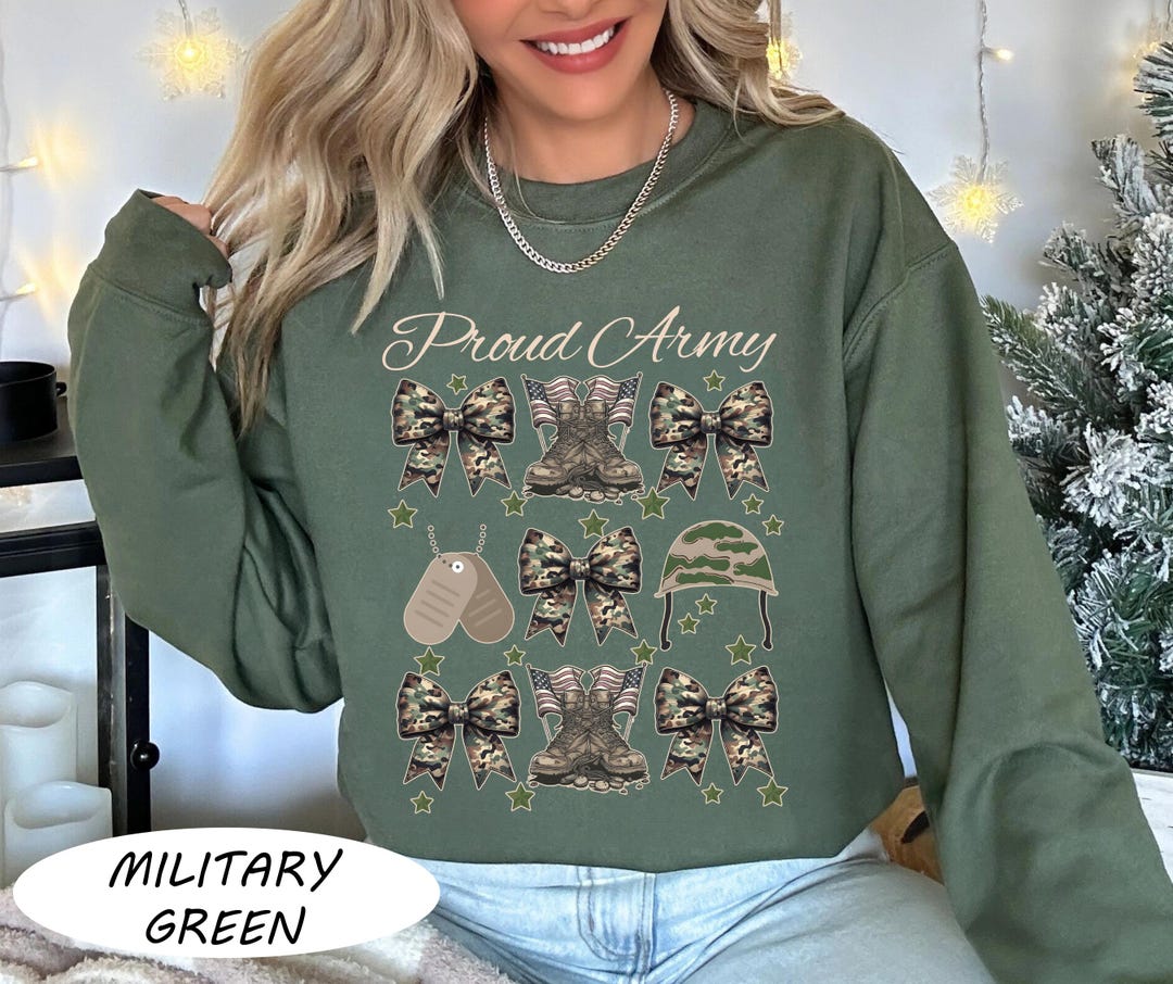 Proud Army Shirt, Army Dad Shirt, Army Family Outfits, Proud Military ...