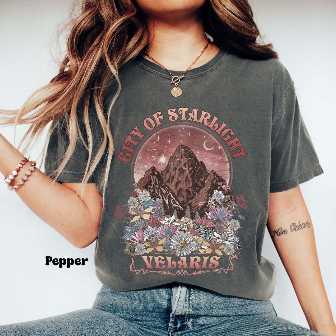 Acotar Velaris City of Starlight Shirt, the Night Court Shirt, City of ...