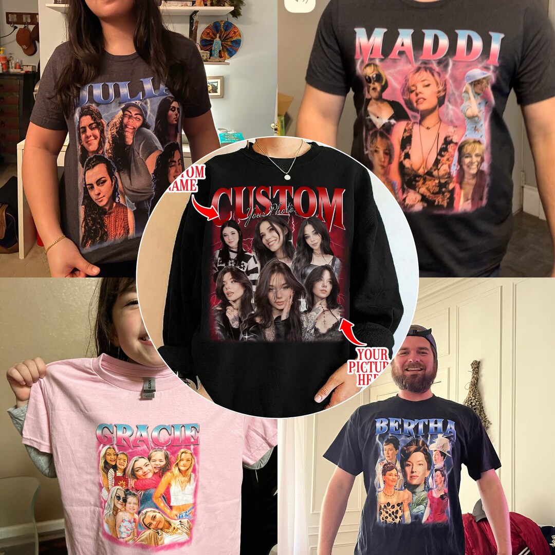 Customized Bootleg Rap Shirt, Personalized Shirt, Custom Vintage Shirt ...