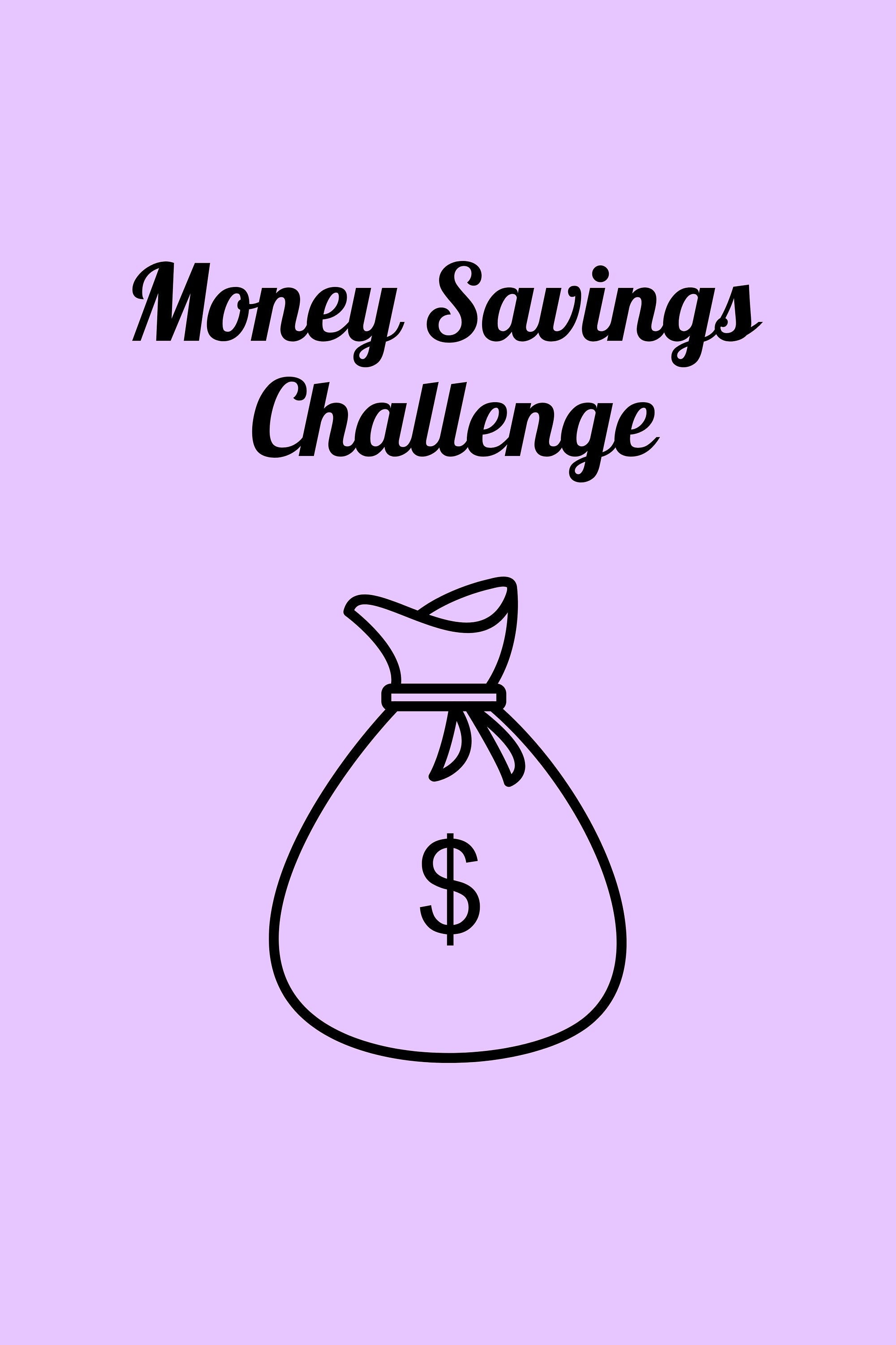 22 Page Money Saving Challenge Book Printable Money Savings Booksinking ...