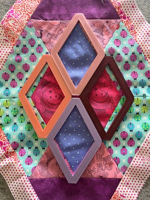 English Paper Piecing WAVES Pattern, EPP Templates PDF - Etsy Canada