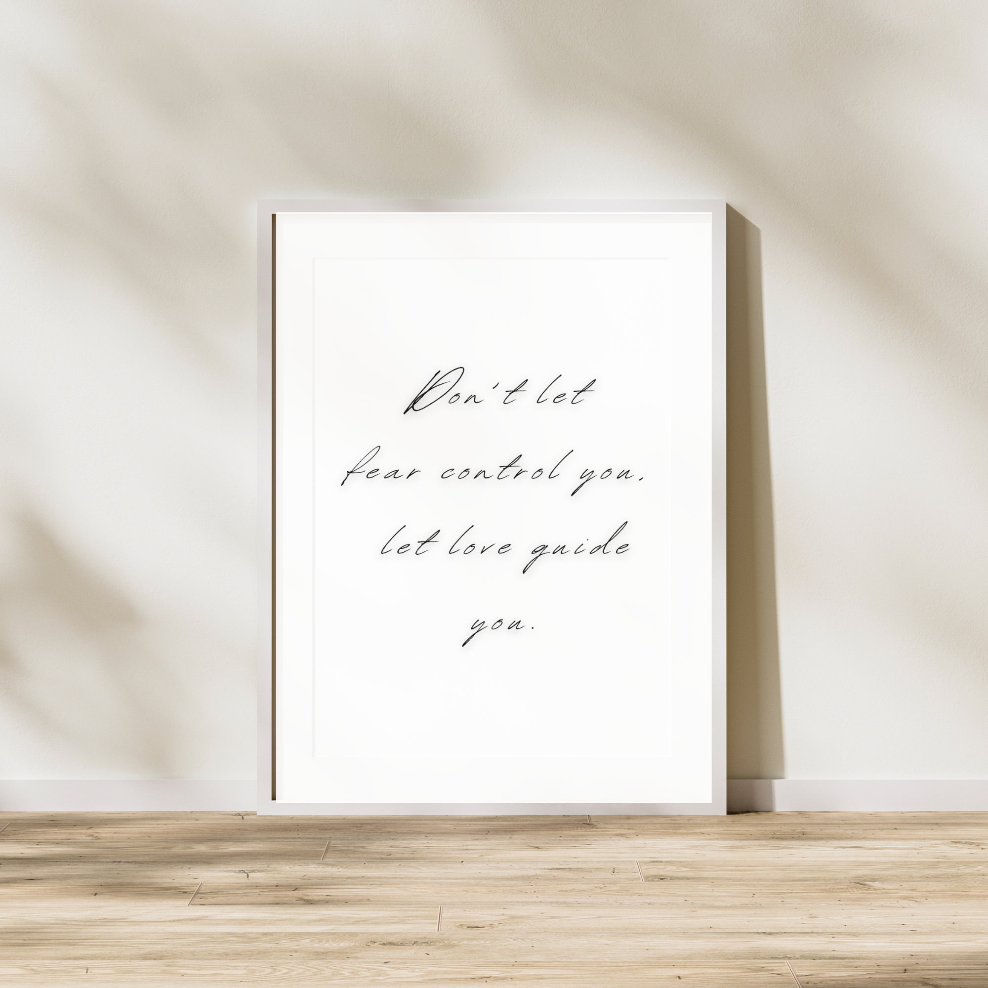 Wall Art Typography Print Black and White Printable Quote Love Wall Art ...