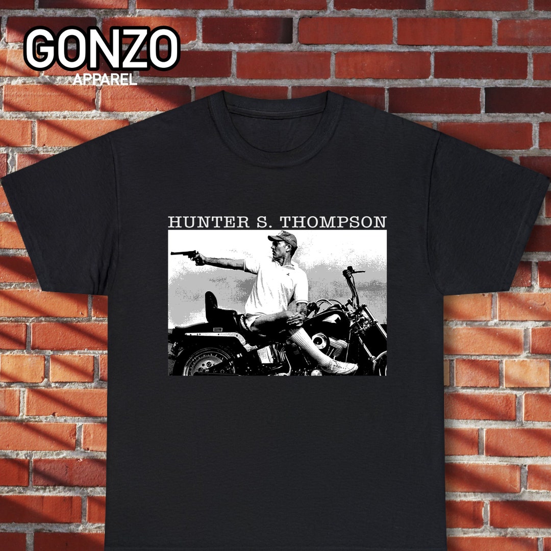 Hunter S Thompson T-shirt, Hunter S Thompson Shirt, Hunter S Thompson ...