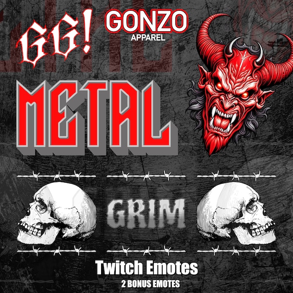 Heavy Metal Art - Etsy