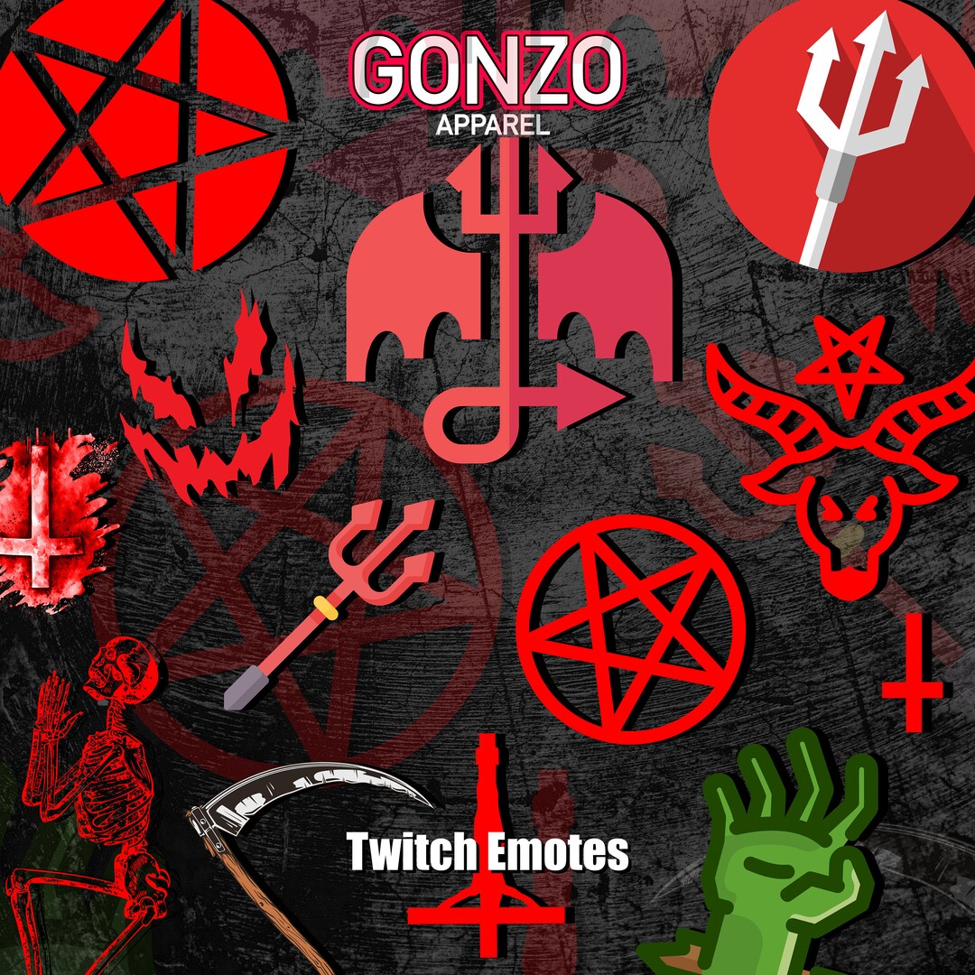 Unholy Twitch Emote, Twitch Emote, Discord Emote, Twitch Sub Emote ...