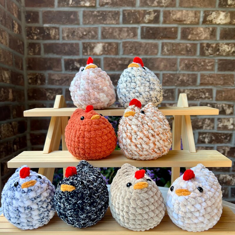 Mabel Chicken Crochet Pattern - Etsy