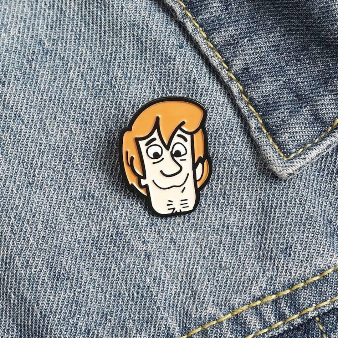 Cute Cartoon Character Brooch Pin Clothing Bag - Etsy